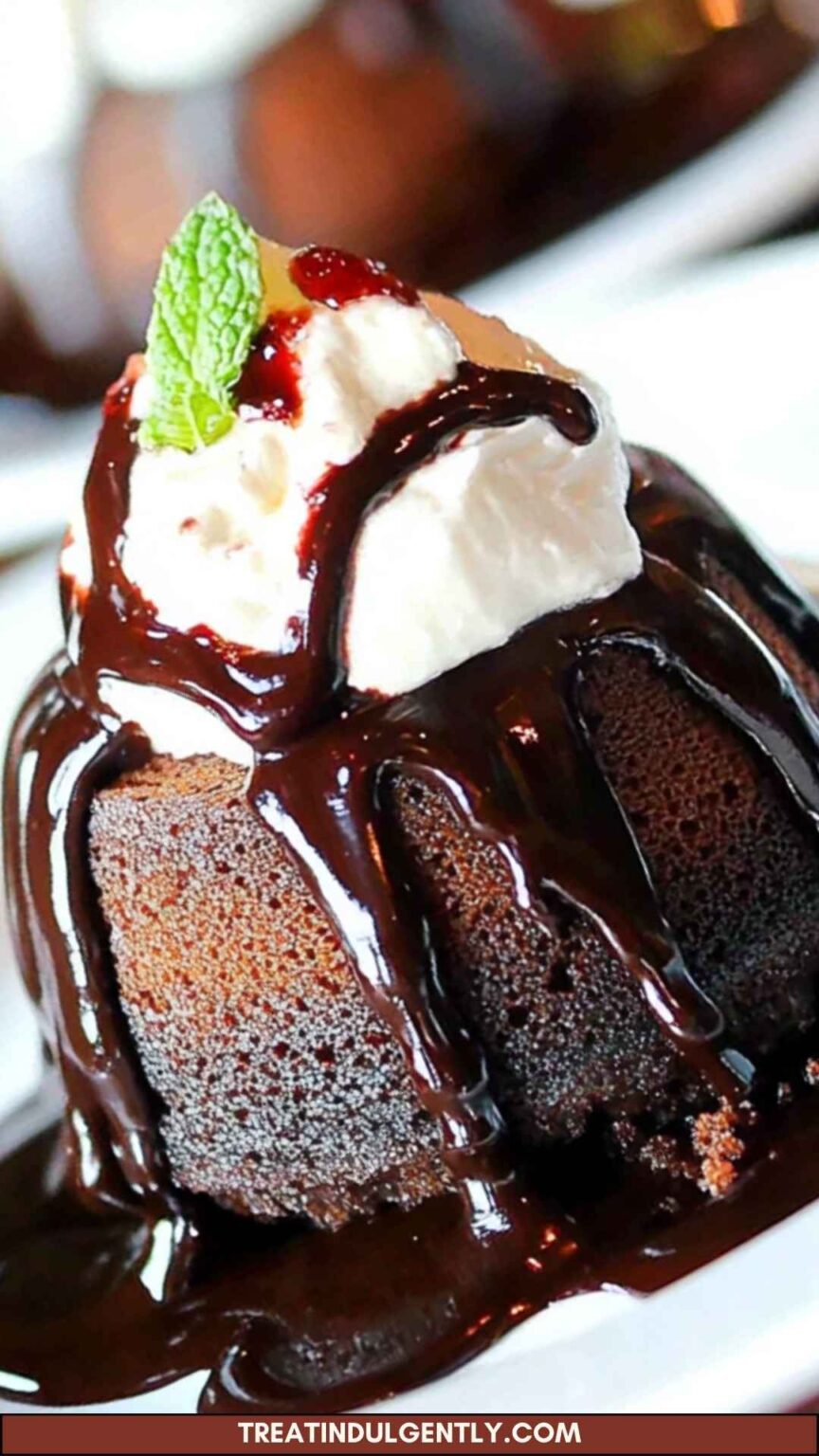 Applebee's Chocolate Lava Cake Recipe - Treat Indulgently
