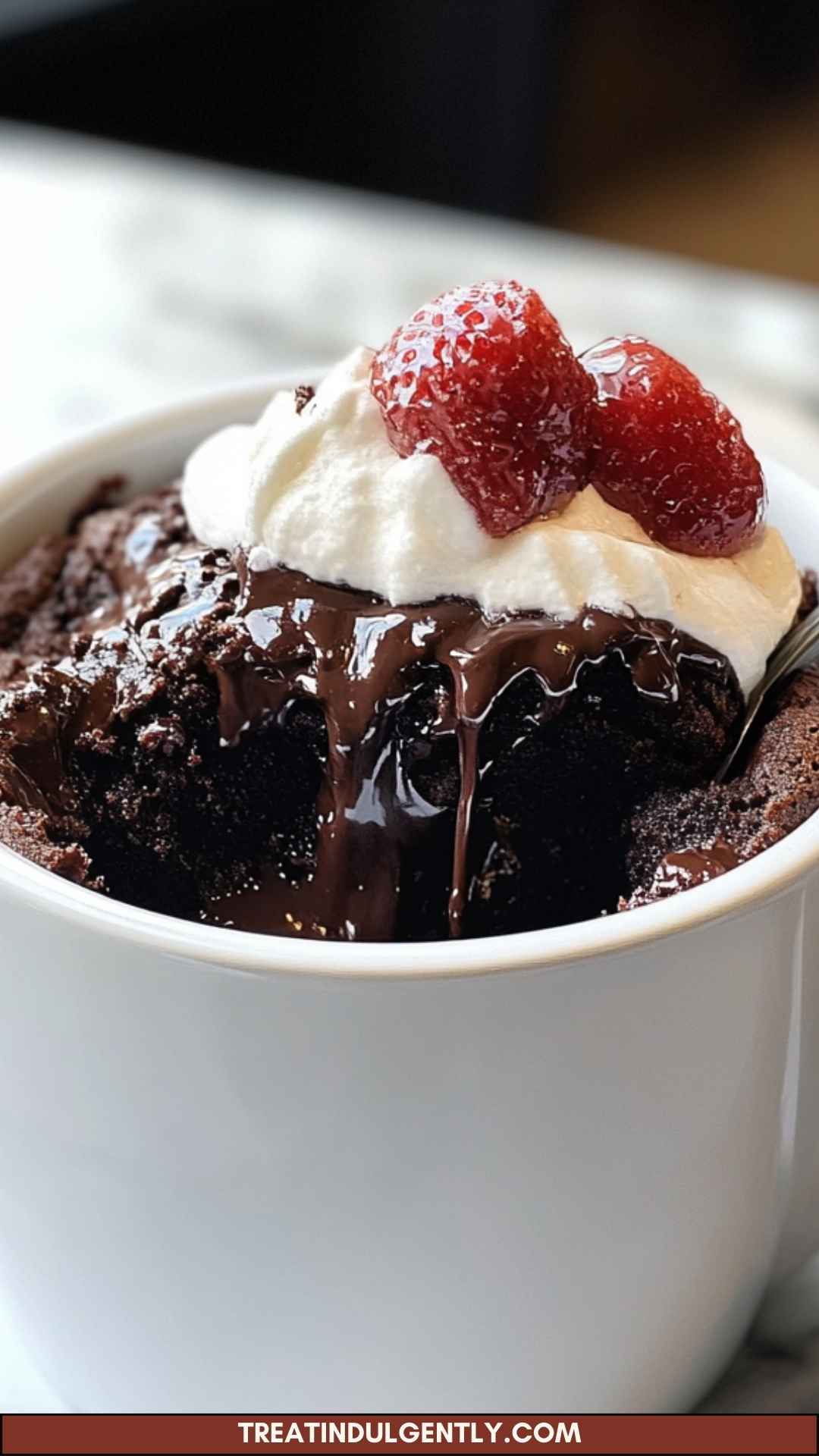 Chocolate Lava Mug Cake Recipe - Treat Indulgently