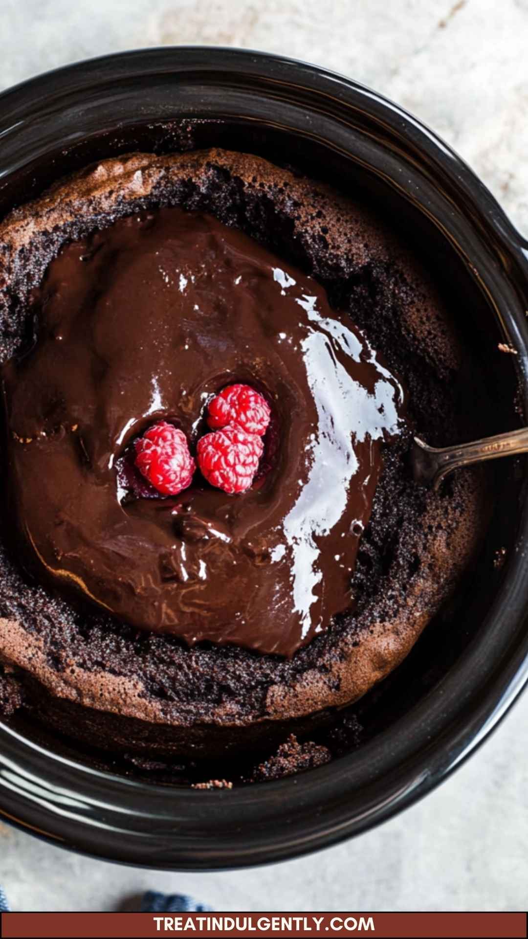 Crock Pot Chocolate Lava Cake Recipe- Treat Indulgently