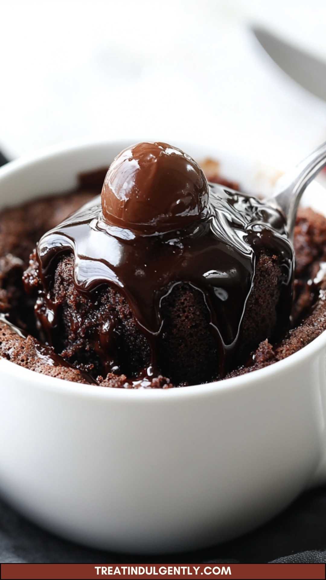 Chocolate Lava Mug Cake Recipe - Treat Indulgently