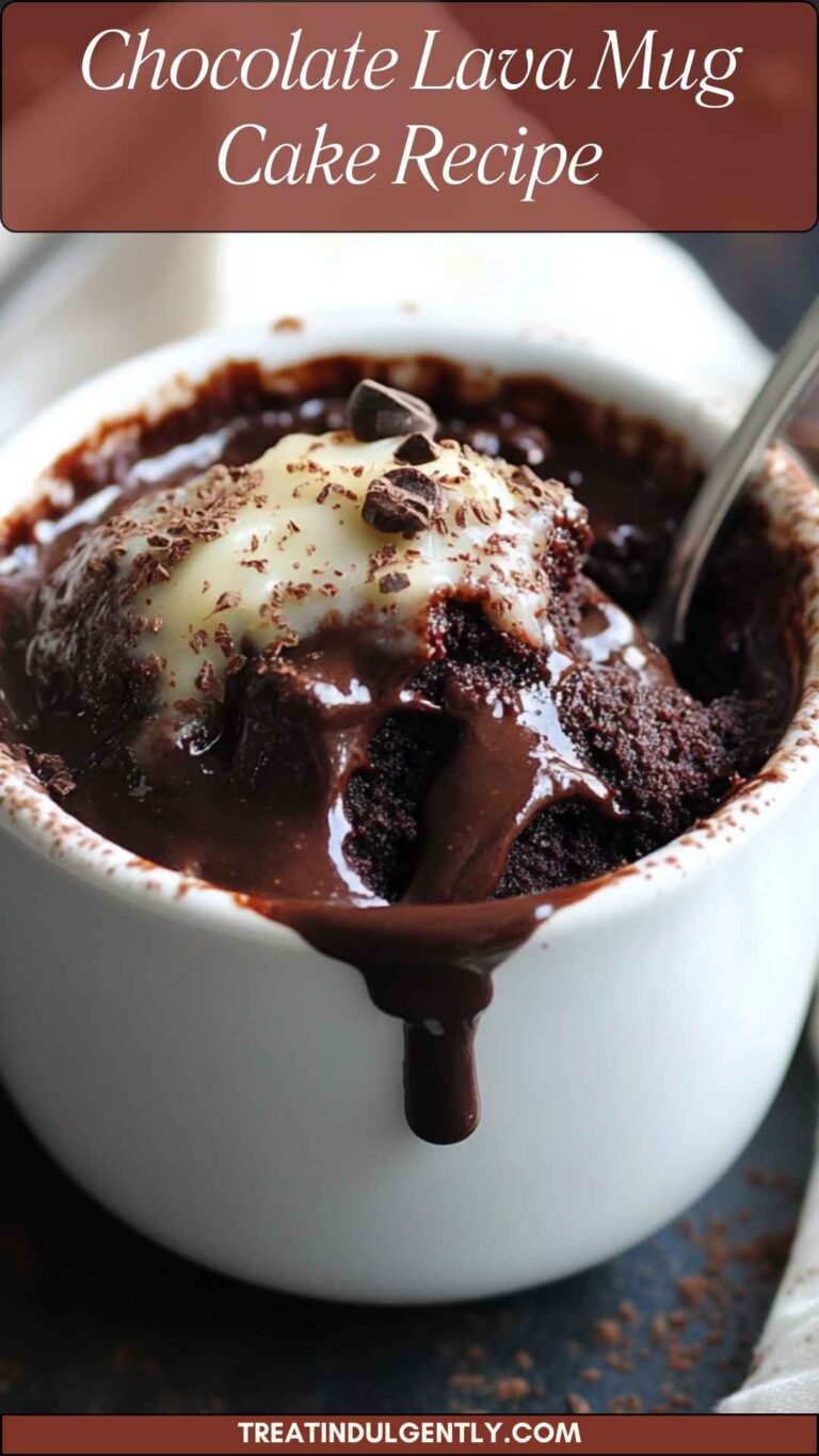 Chocolate Lava Mug Cake Recipe - Treat Indulgently