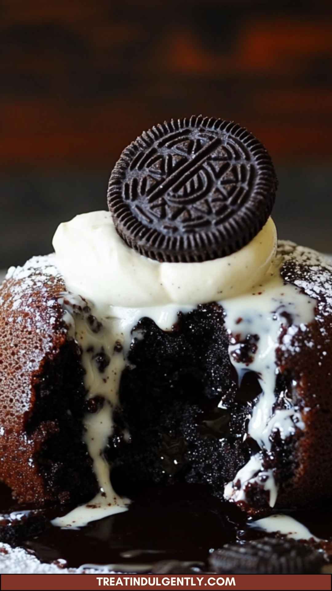 Oreo Lava Cake Recipe - Treat Indulgently