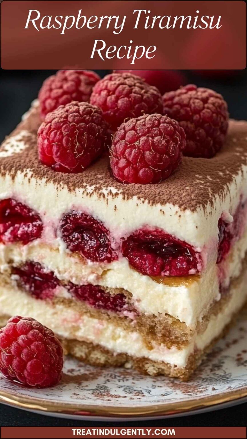 Raspberry Tiramisu Recipe - Treat Indulgently
