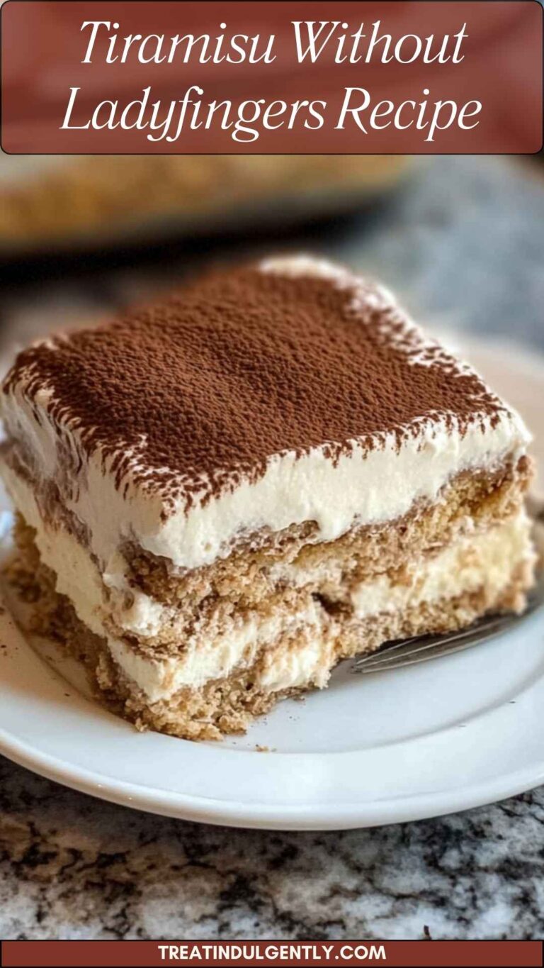 Tiramisu Without Ladyfingers Recipe - Treat Indulgently