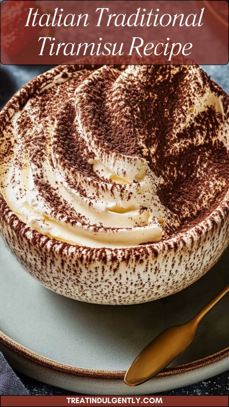 Italian Traditional Tiramisu Recipe - Treat Indulgently
