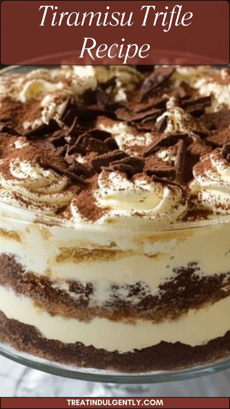 Tiramisu Trifle Recipe - Treat Indulgently