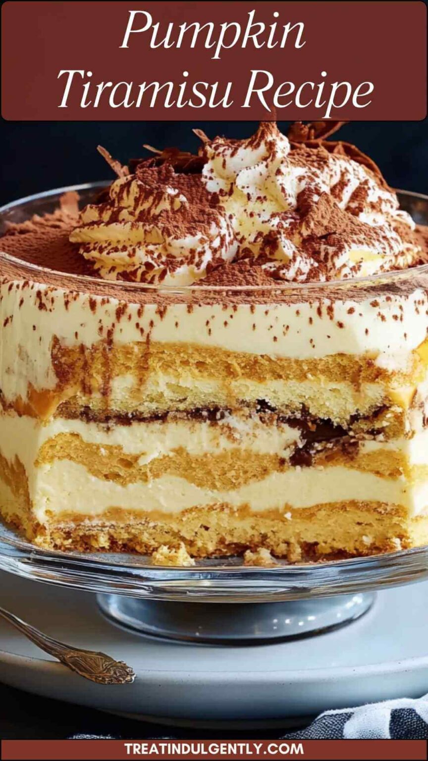 Pumpkin Tiramisu Recipe - Treat Indulgently