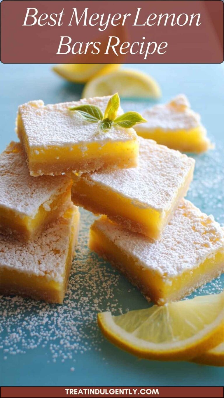 Best Meyer Lemon Bars Recipe - Treat Indulgently