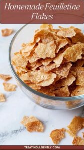 Homemade Feuilletine Flakes - Treat Indulgently