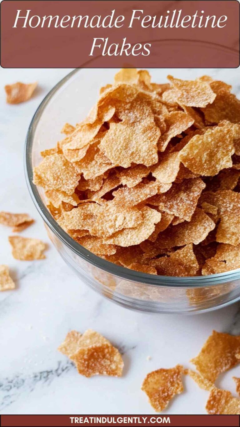 Homemade Feuilletine Flakes - Treat Indulgently