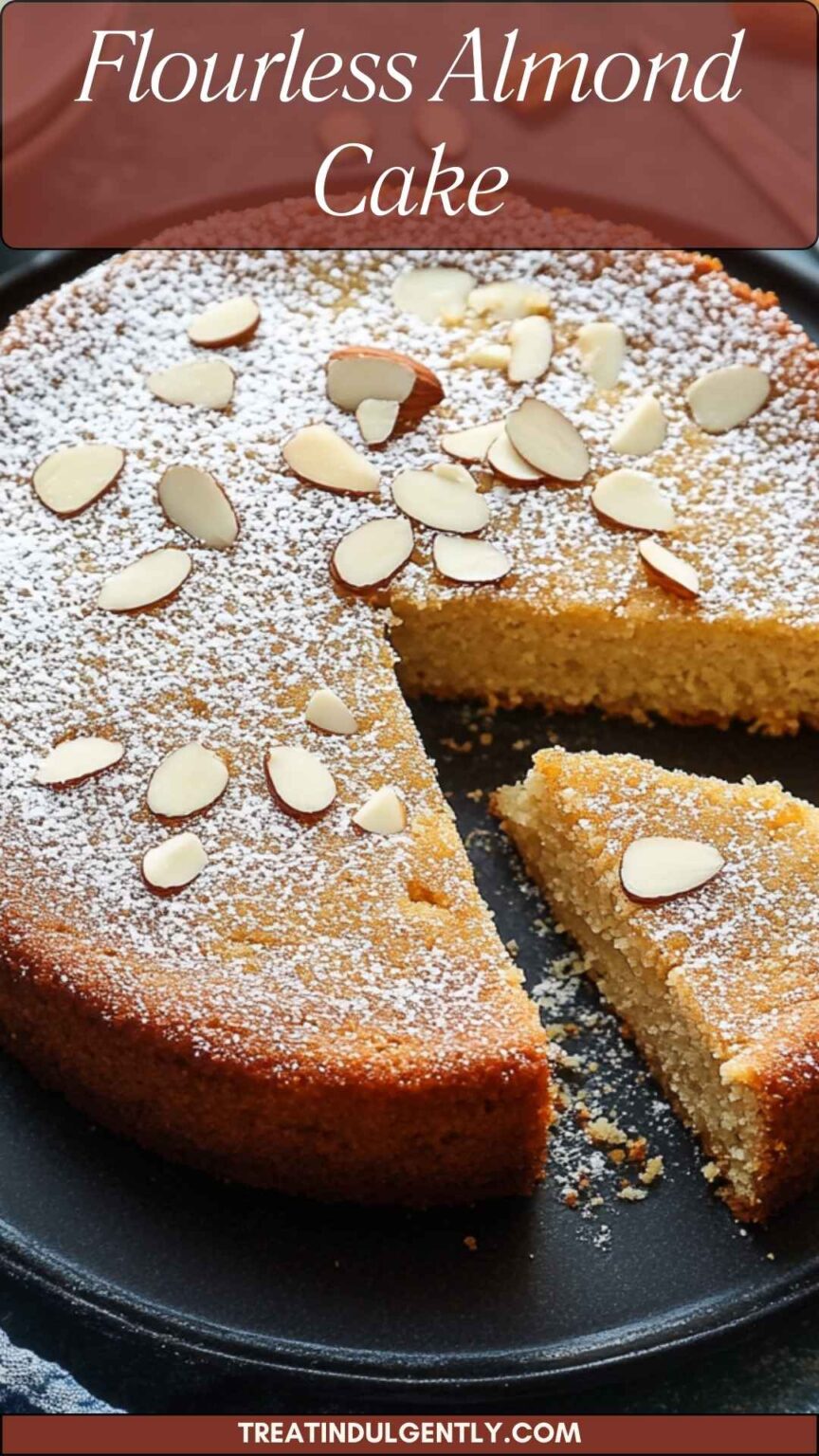 Flourless Almond Cake - Treat Indulgently