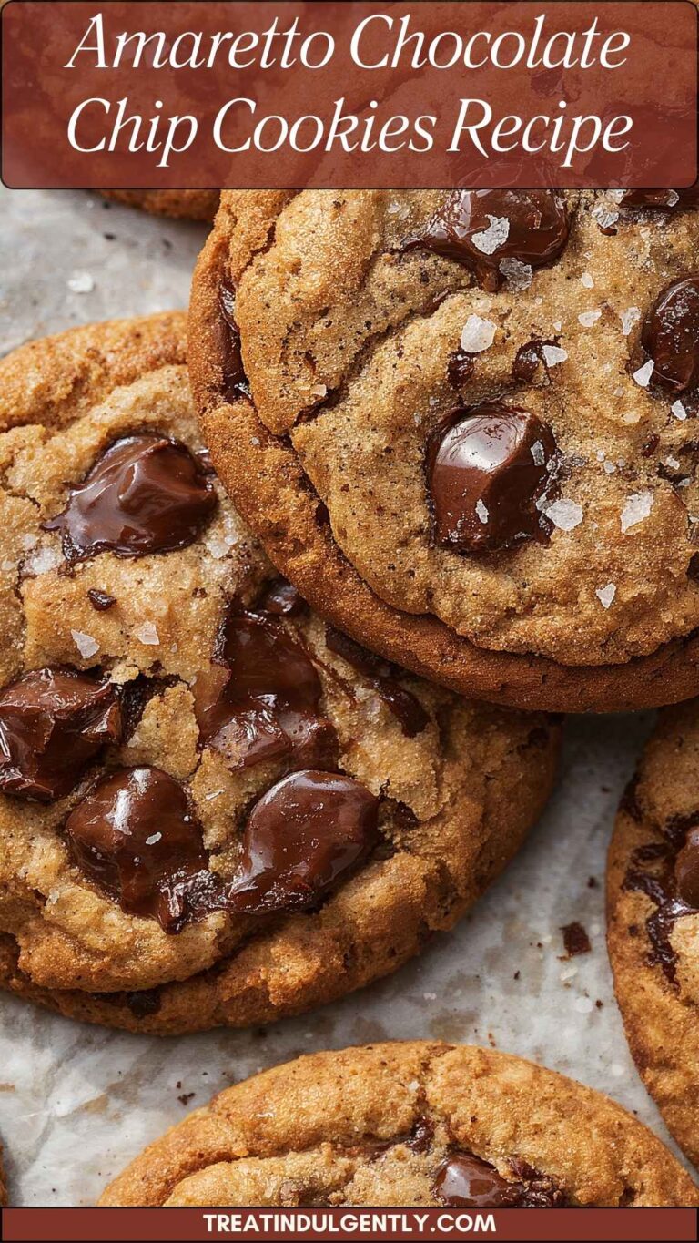 Amaretto Chocolate Chip Cookies Recipe - Treat Indulgently