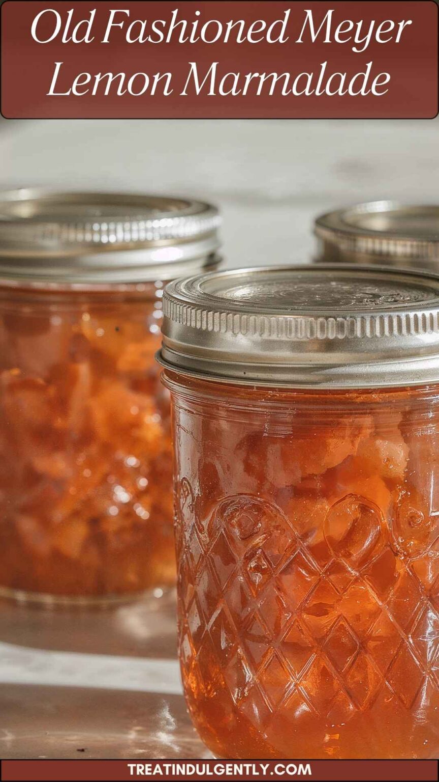 Old Fashioned Meyer Lemon Marmalade - Treat Indulgently