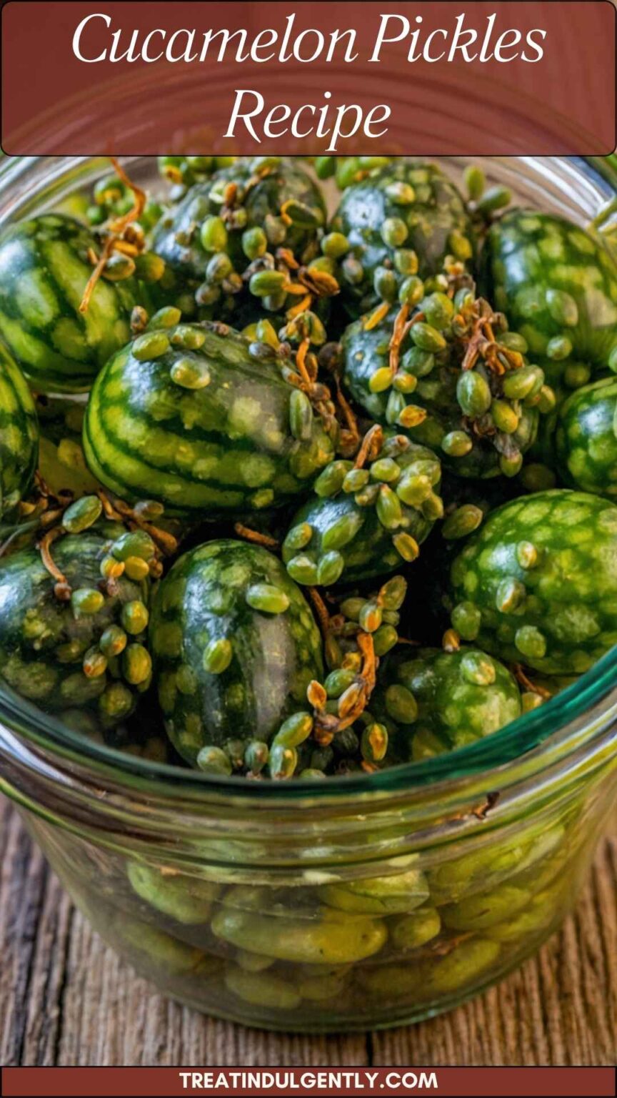 Cucamelon Pickles Recipe - Treat Indulgently