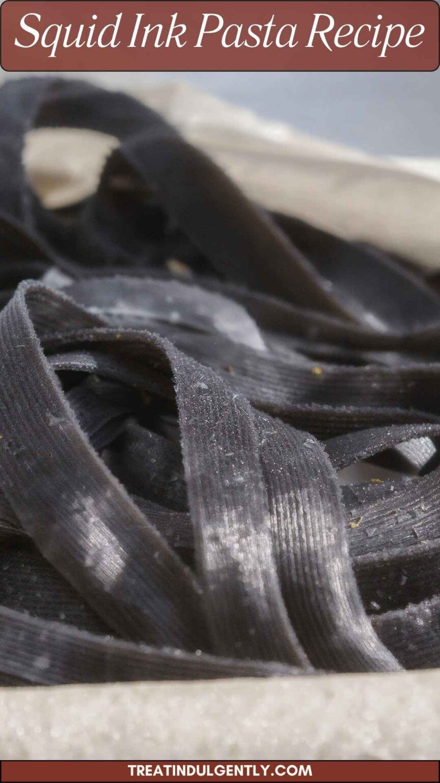 Squid Ink Pasta Recipe - Treat Indulgently